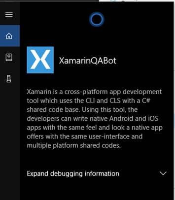 Create And Build A Cortana Bot Using Microsoft Bot Framework